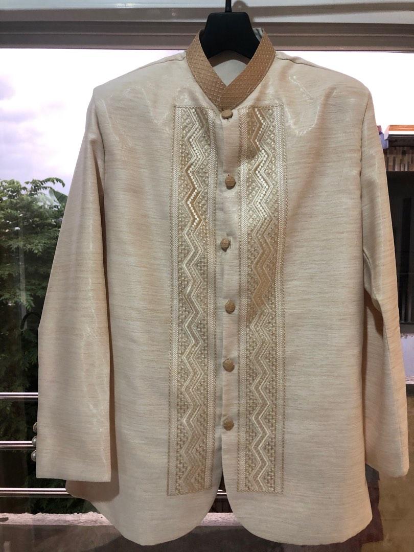 Modern Barong, Men's Fashion, Coats, Jackets and Outerwear on Carousell