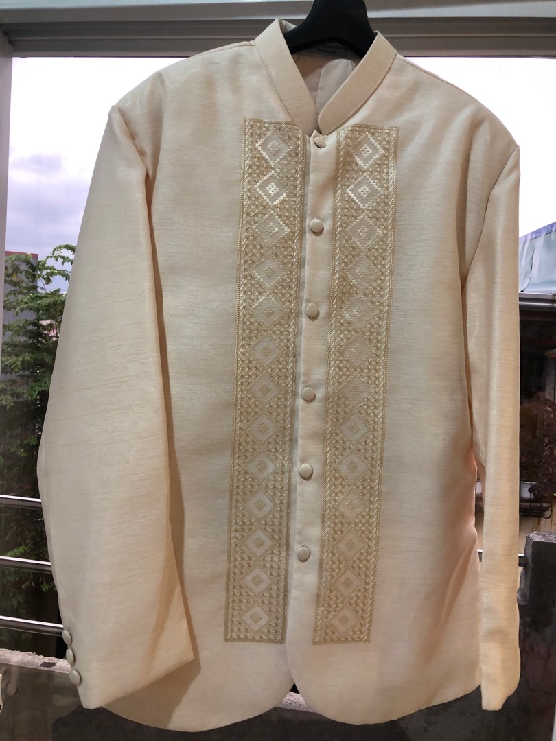 Modern barong, Men's Fashion, Coats, Jackets and Outerwear on Carousell