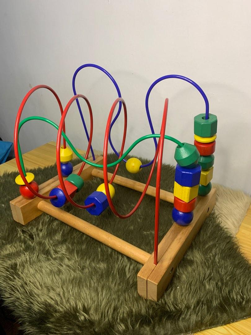 Montessori bead maze educational toy, Hobbies & Toys, Toys & Games on ...