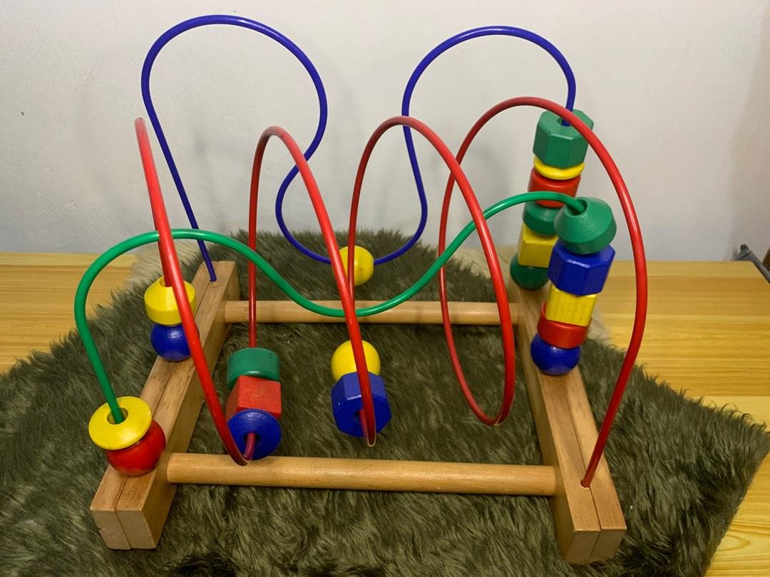 Montessori bead maze educational toy, Hobbies & Toys, Toys & Games on ...