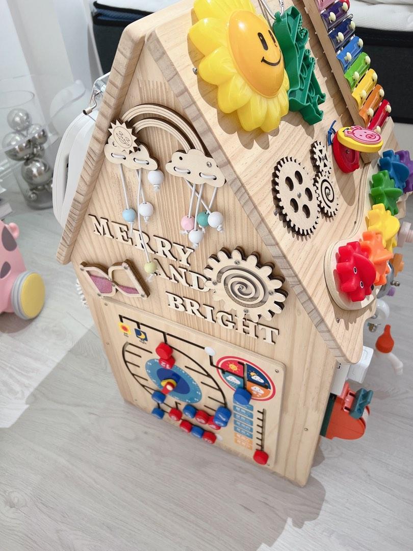 montessori Busy house, Babies & Kids, Infant Playtime on Carousell