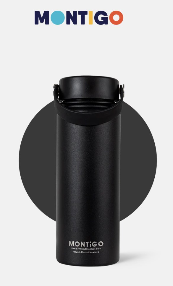 Montigo Ace Bottle Black, Furniture & Home Living, Kitchenware ...