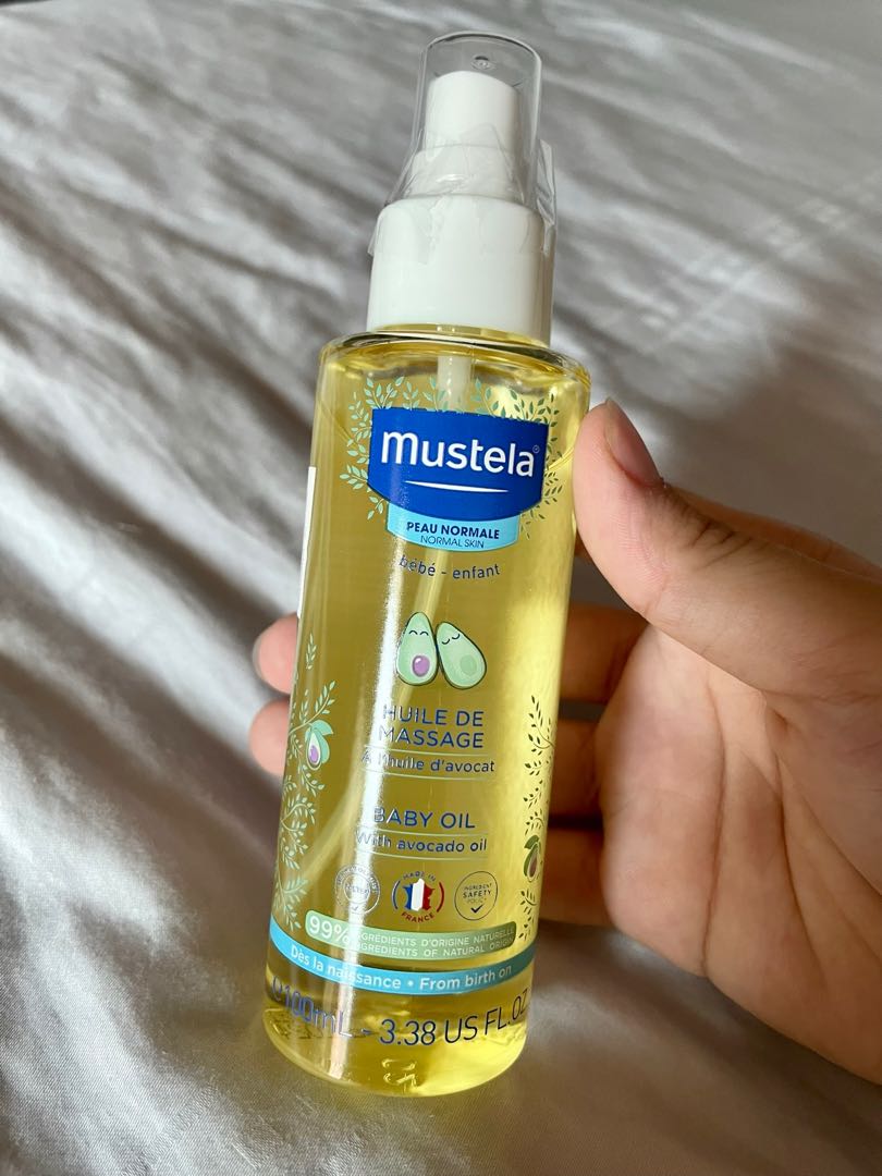 Mustela Baby Oil with Avocado Oil, Beauty & Personal Care, Bath & Body ...
