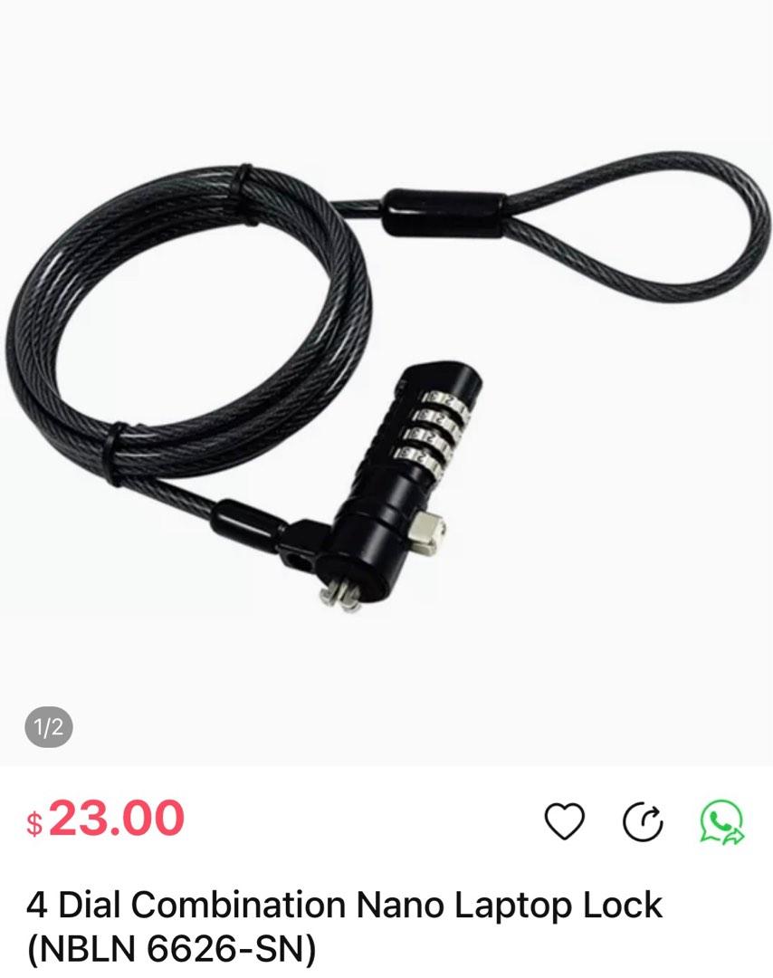 Nano Laptop Lock, Furniture & Home Living, Security & Locks, Other ...
