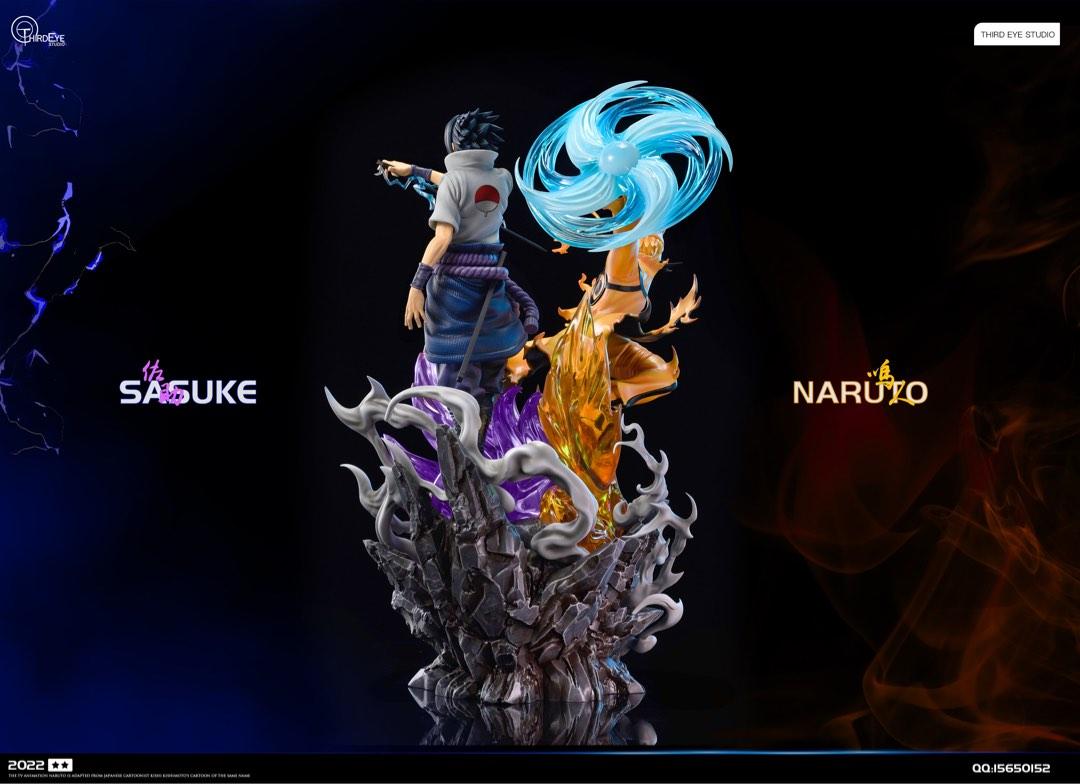 [PO] Naruto and Sasuke Majestic Attire Susanoo Kurama GK Figure Third ...