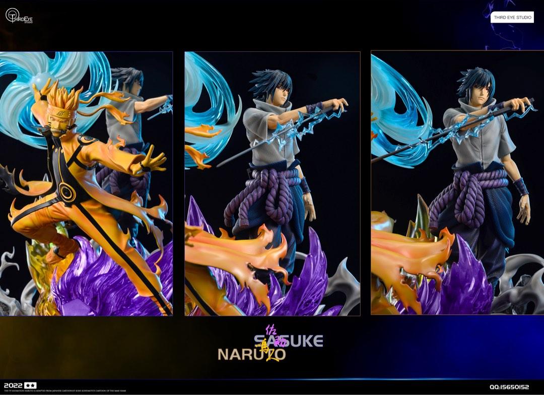 [PO] Naruto and Sasuke Majestic Attire Susanoo Kurama GK Figure Third ...