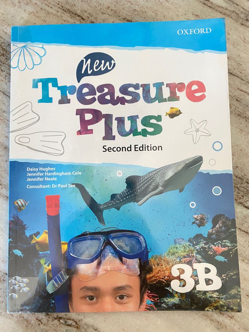 New treasure Plus second edition 3B, 興趣及遊戲, 書本 & 文具, 教科書 - Carousell