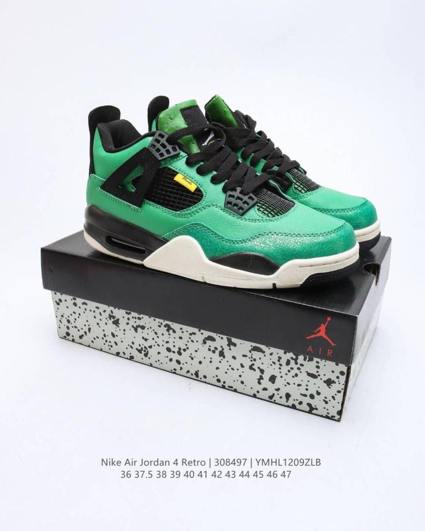 Nike Air Jordan 4 Retro AJ4 Vintage style Men's and Women's basketball ...