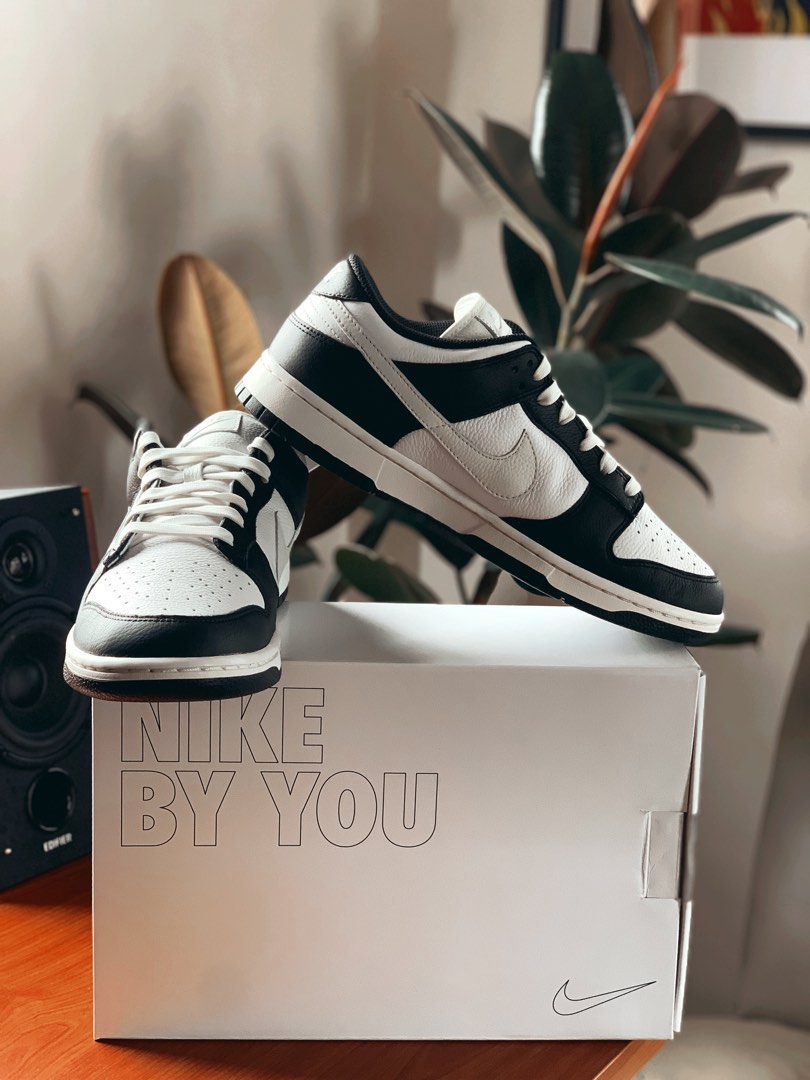 Nike Dunk Sail Panda - Nike By You Unlocked, Men's Fashion, Footwear ...