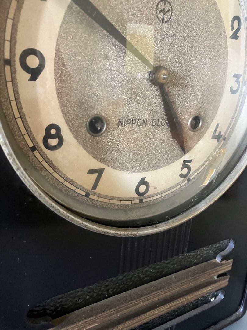 Nippon clock, 興趣及遊戲, 收藏品及紀念品, 古董收藏 - Carousell