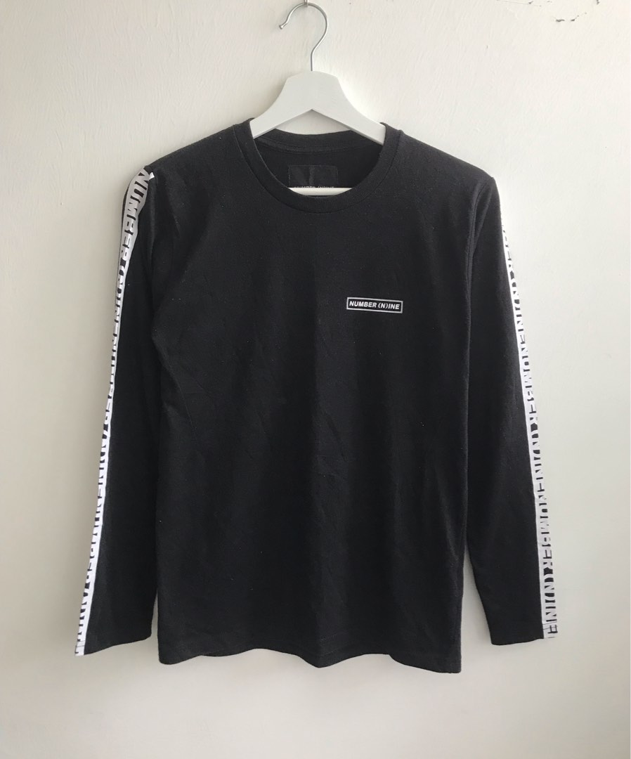 Number Nine Lengan Panjang, Men's Fashion, Tops & Sets, Formal Shirts ...