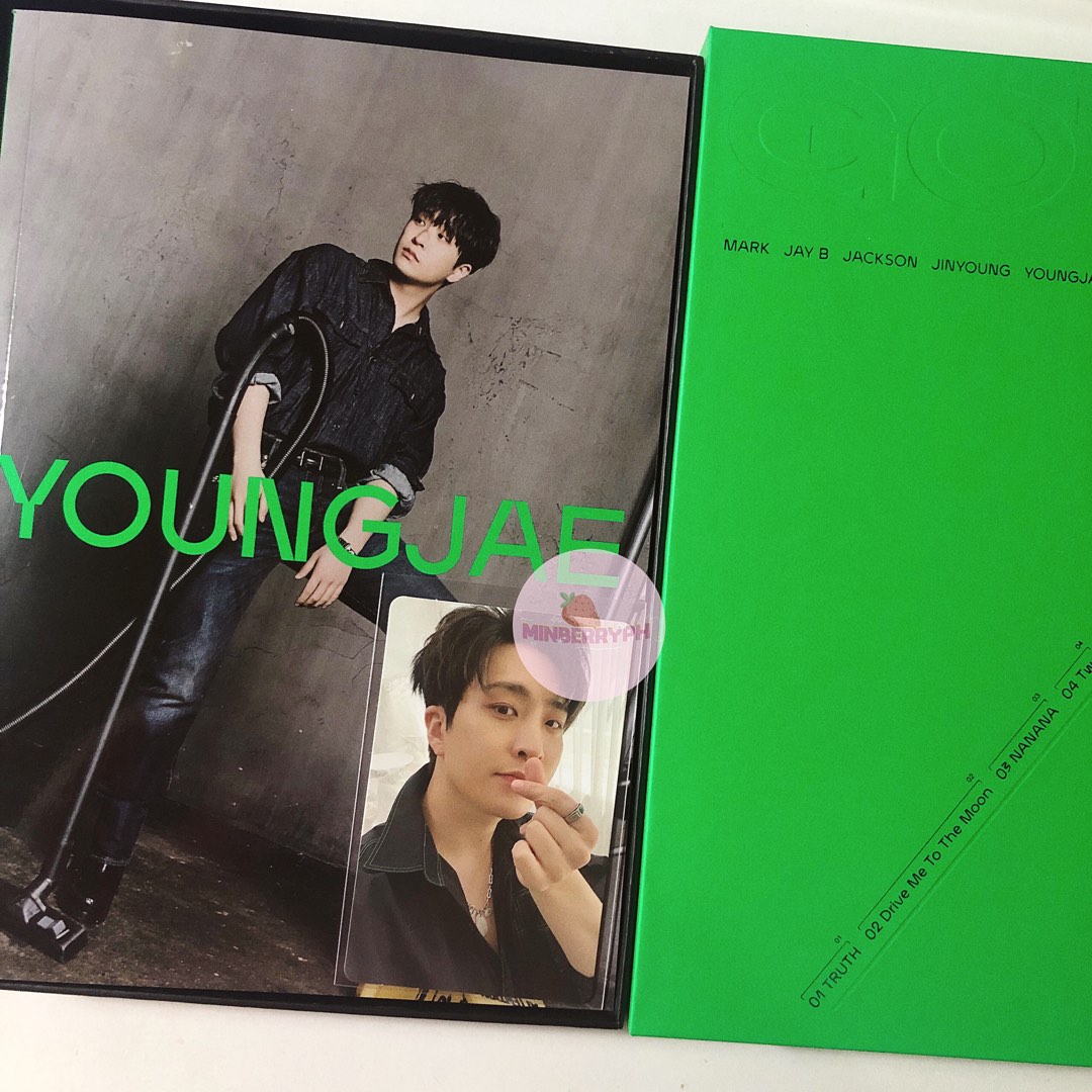 [OFFICIAL] GOT7 EP UNSEALED ALBUM PC PHOTOCARD FINGER HEART - YOUNGJAE ...