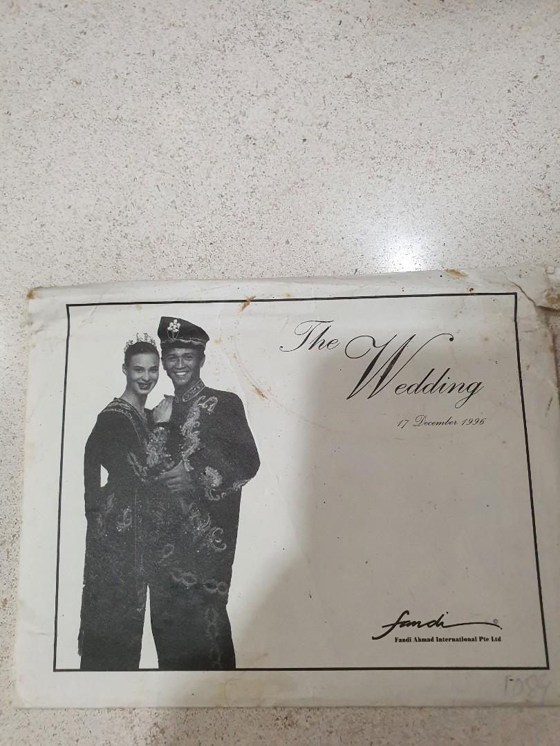 OLD MRT CARD - Fandi Ahmad Wedding 1996, Hobbies & Toys, Memorabilia ...