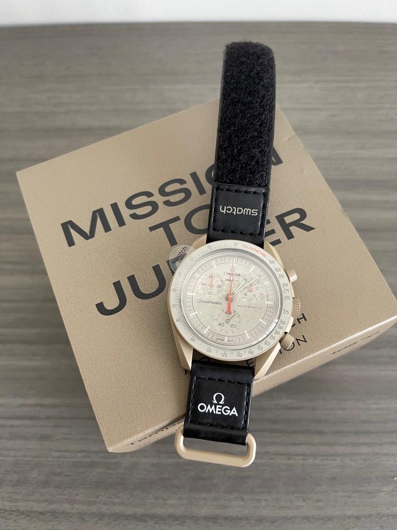 Omega Moonswatch (Jupiter), Men's Fashion, Watches & Accessories ...