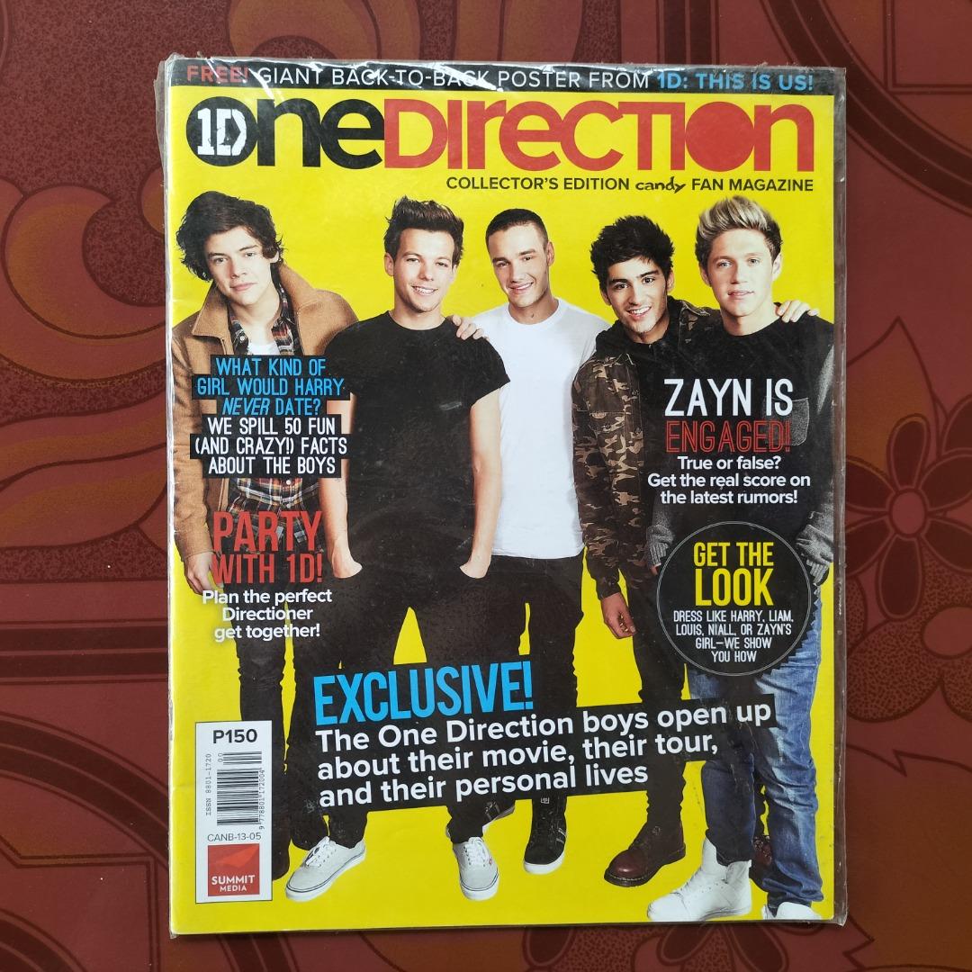 One Direction – Collector’s Edition Candy Magazine, Hobbies & Toys ...