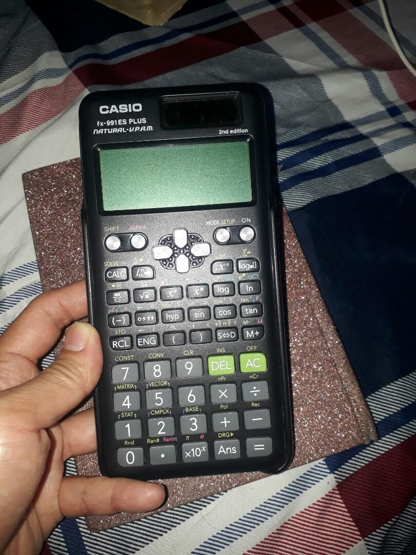 Original Casio fx-991ES Plus (Second Edition) - Scientific Calculator ...