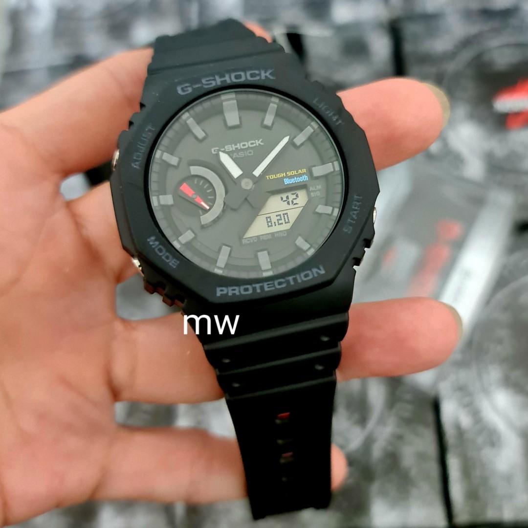 Original Casio g shock tmj black octagonal GA-2100 line Tough Solar ...