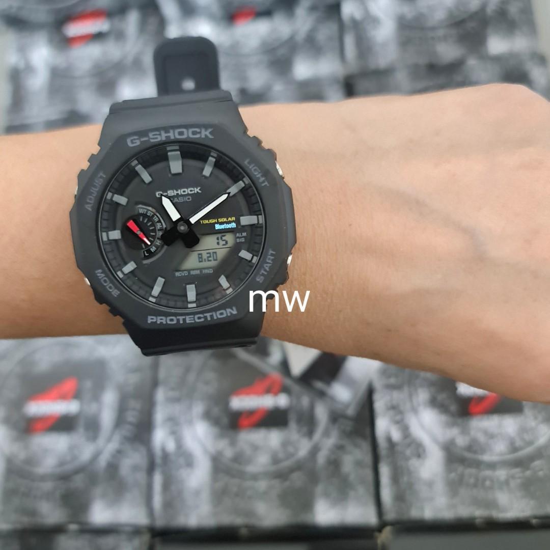 Original Casio g shock tmj black octagonal GA-2100 line Tough Solar ...