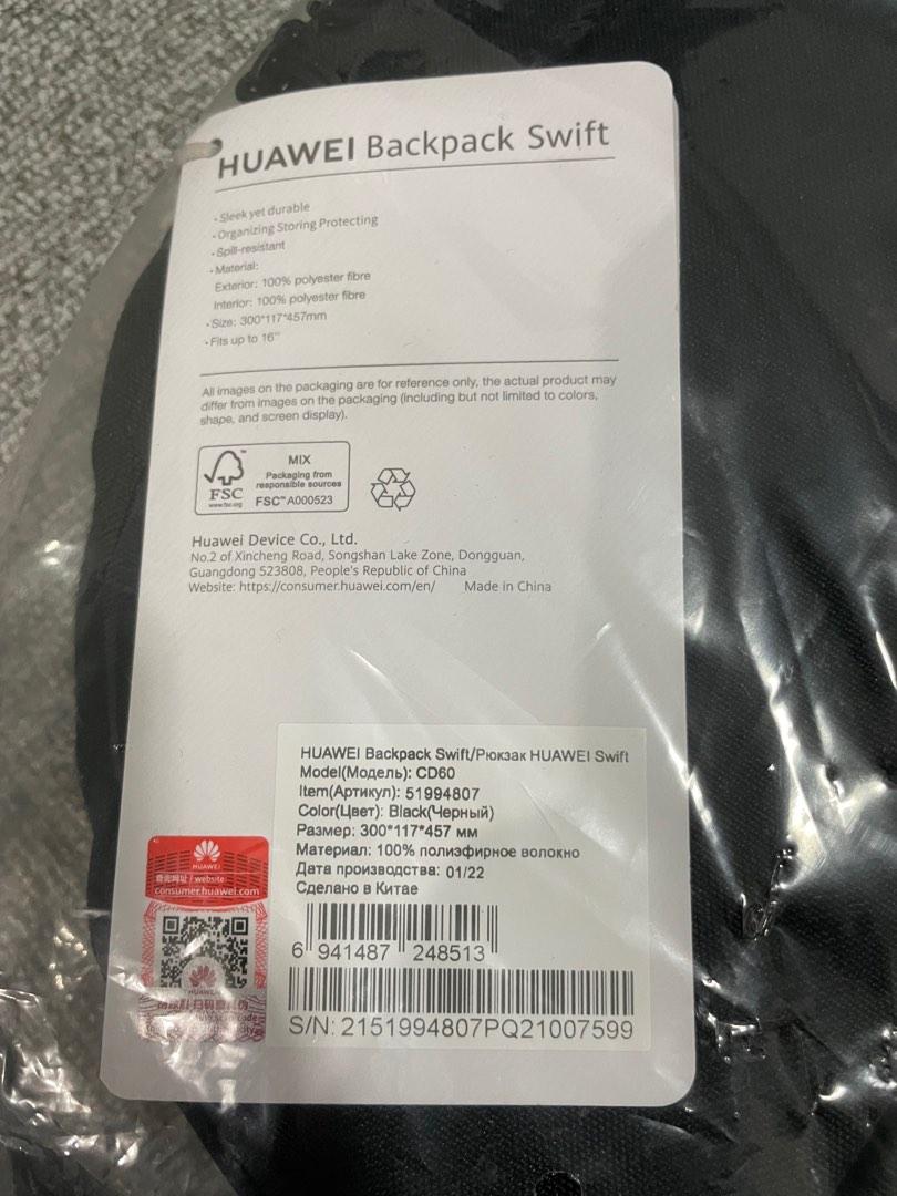 Original Huawei Backpack Swift with free Original Girbaud Tote Bag ...