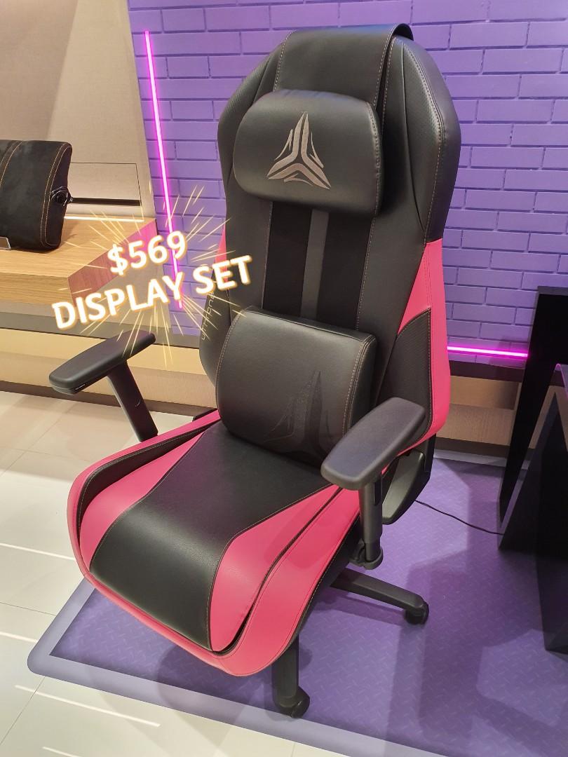 Osim uthrone pink display set, Furniture & Home Living, Furniture ...