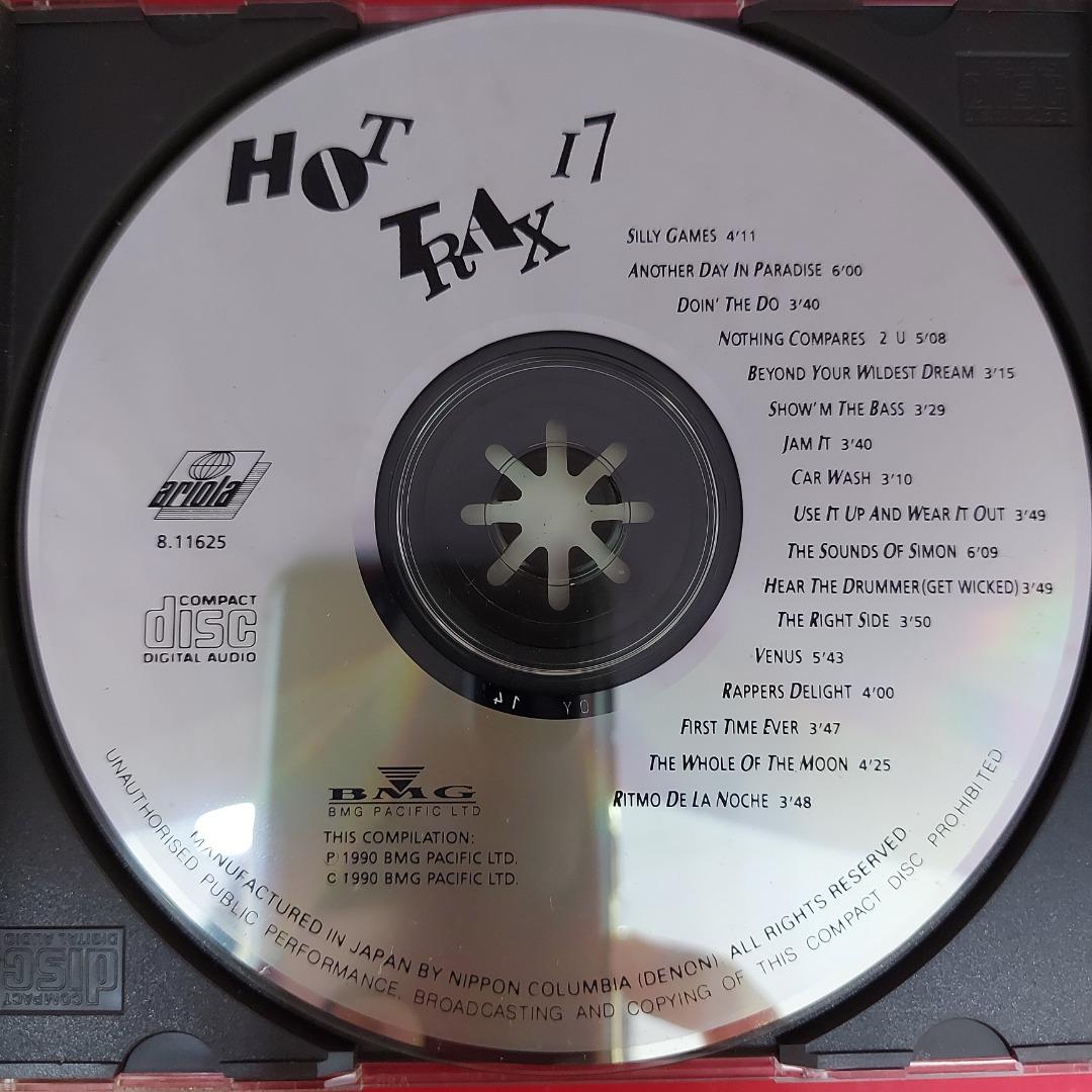 Pacific．HOT TRAX dance 精選 CD (90年 日本天龍版 1A1, 無 iFPi) NOTHiNG COMPARES 2 ...