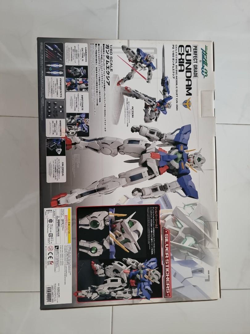 Perfect Grade 1-60 Gundam Exia, Hobbies & Toys, Toys & Games on Carousell