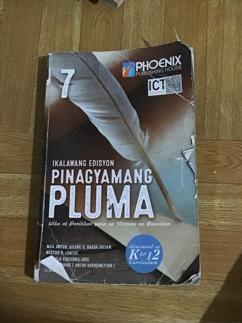 Pinagyamang Pluma 7 | Filipino Book Grade 7, Hobbies & Toys, Books & Magazines, Textbooks on ...