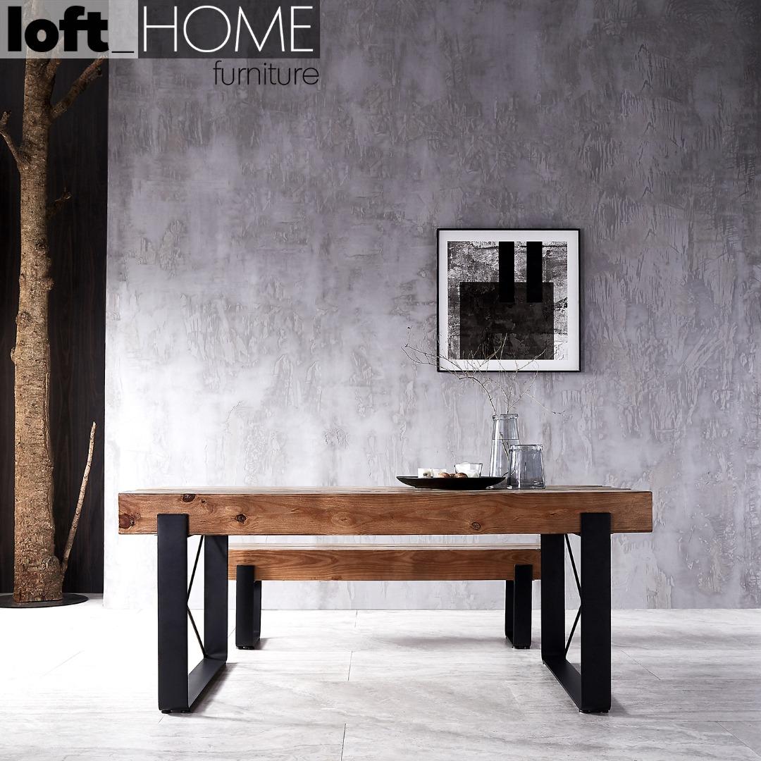 Pine Wood Dining Table – NOER, Furniture & Home Living, Furniture ...
