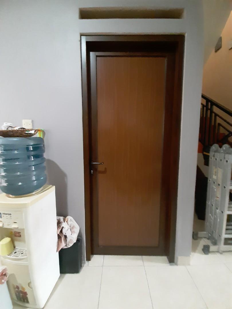 Pintu Aluminium Acp Serat Kayu Perabotan Rumah Di Carousell 