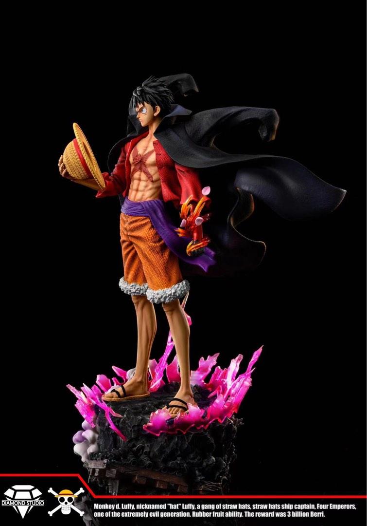 [PO] Ryou Haki Luffy Flame Emperor Sabo GK Figure Diamond Studio One ...