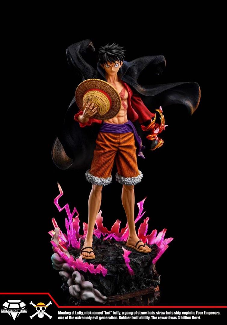 [PO] Ryou Haki Luffy Flame Emperor Sabo GK Figure Diamond Studio One ...
