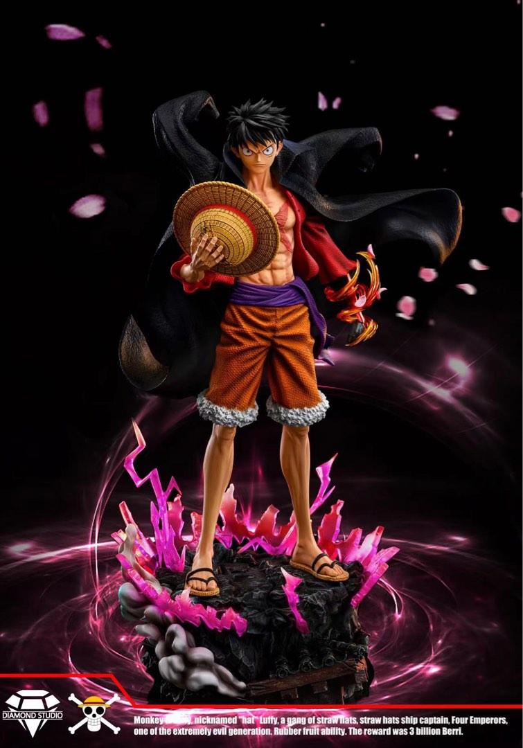 [PO] Ryou Haki Luffy Flame Emperor Sabo GK Figure Diamond Studio One ...