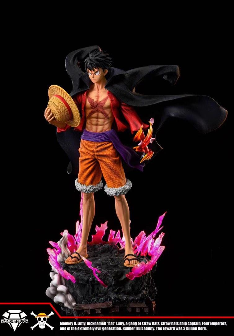 [PO] Ryou Haki Luffy Flame Emperor Sabo GK Figure Diamond Studio One ...