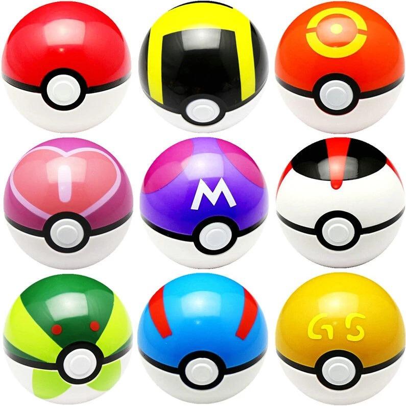 Pokemon Pokeballs Master Ball Great Ball Ultra Ball Love Ball Safari ...