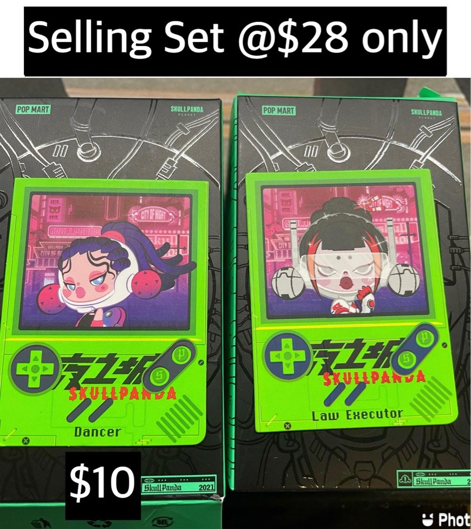 Popmart skull panda night of city - law executor & dancer, Hobbies ...