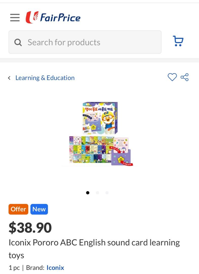 PORORO SOUND CARD NEW, Babies & Kids, Infant Playtime on Carousell