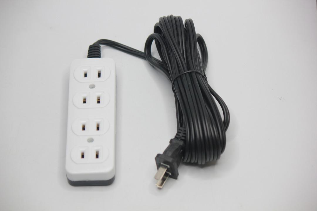 Power Socket Extension Cord K 3314 4 Gang 10a 250v 5 Meter Bnk Multi Function Moveable Heavy