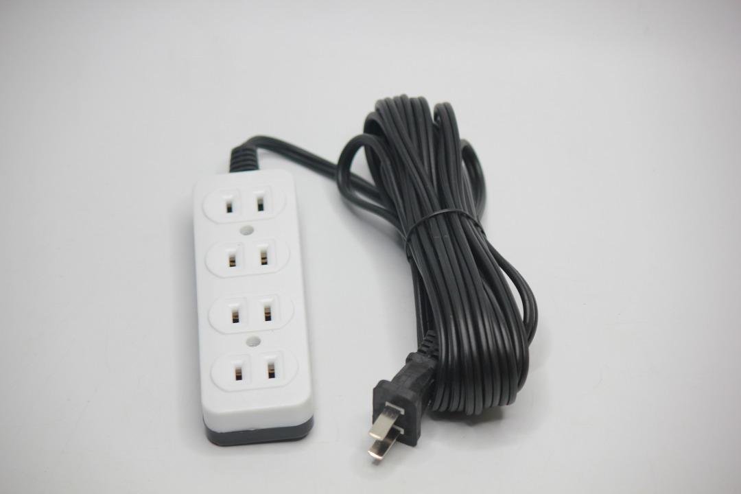 POWER SOCKET EXTENSION CORD, K-3314 4-GANG 10A 250V 5-meter, BNK MULTI ...