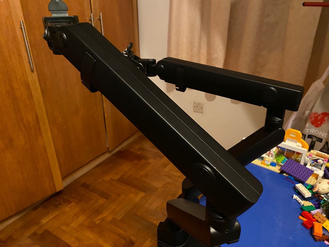 Prism+ Arc Stealth Dual monitor arms, Computers & Tech, Parts ...