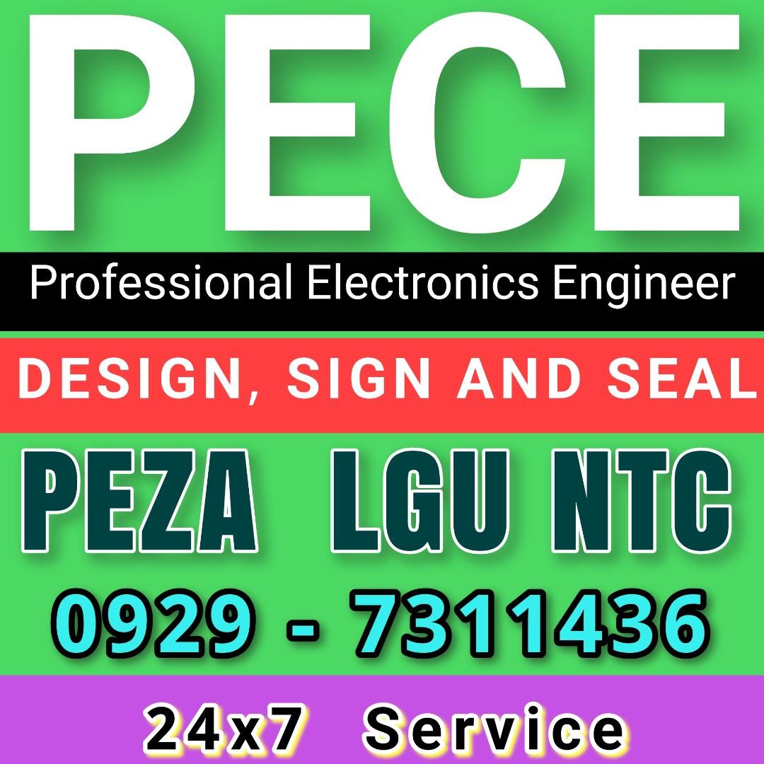 PROFESSIONAL ELECTRONICS ENGINEER PECE SIGN AND SEAL, Community on ...
