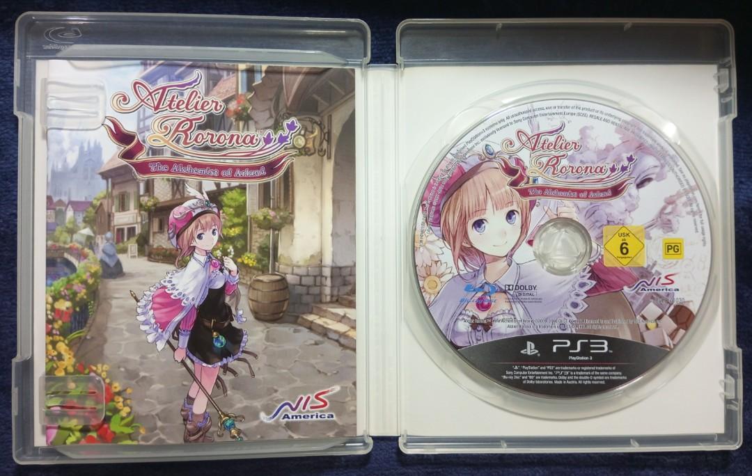 PS3 Game Atelier Rorona, Video Gaming, Video Games, PlayStation on ...