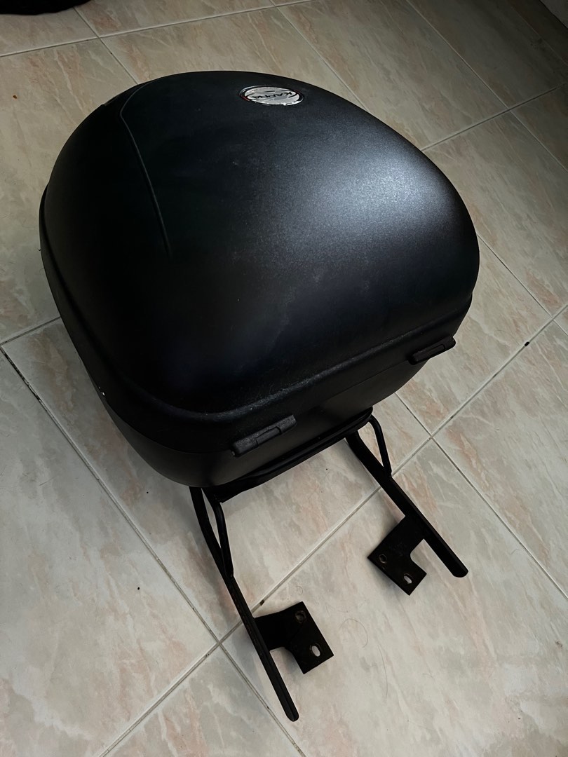 Rack and Box, Motorcycles, Motorcycle Accessories on Carousell