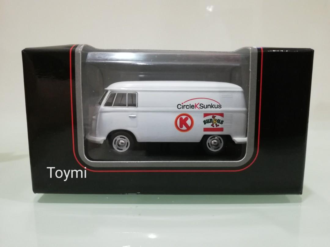 Ready Stock 1/64 Volkswagen VW T1 Van Bus Circle Sunkus, Hobbies & Toys ...