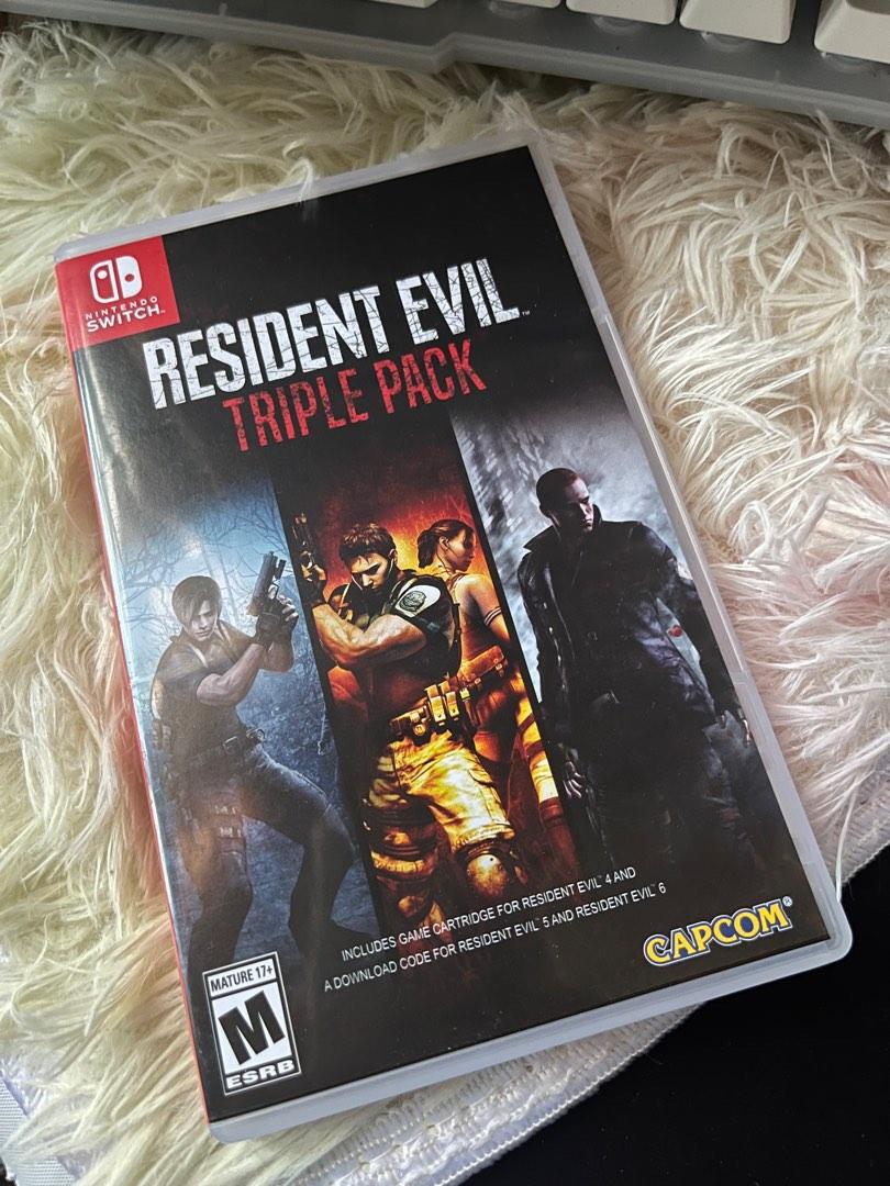 Resident Evil Triple Pack (with code), Video Gaming, Video Games ...