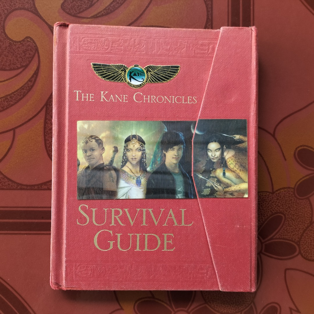 Rick Riordan The Kane Chronicles Survival Guide Hardbound Hobbies