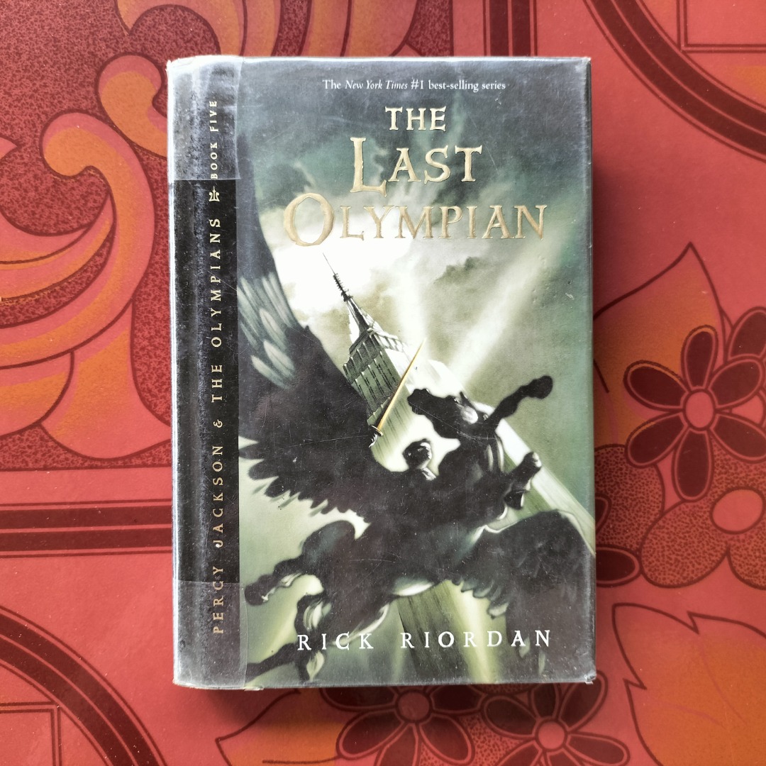 Rick Riordan - The Last Olympian (Hardbound), Hobbies & Toys, Books ...