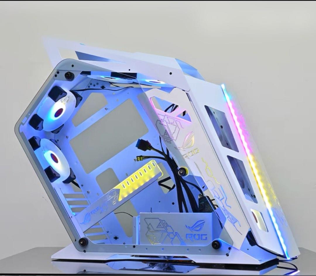 ROG Themed PC Computer Case 電腦機箱 MATX ATX, 電腦＆科技, 桌上電腦 - Carousell