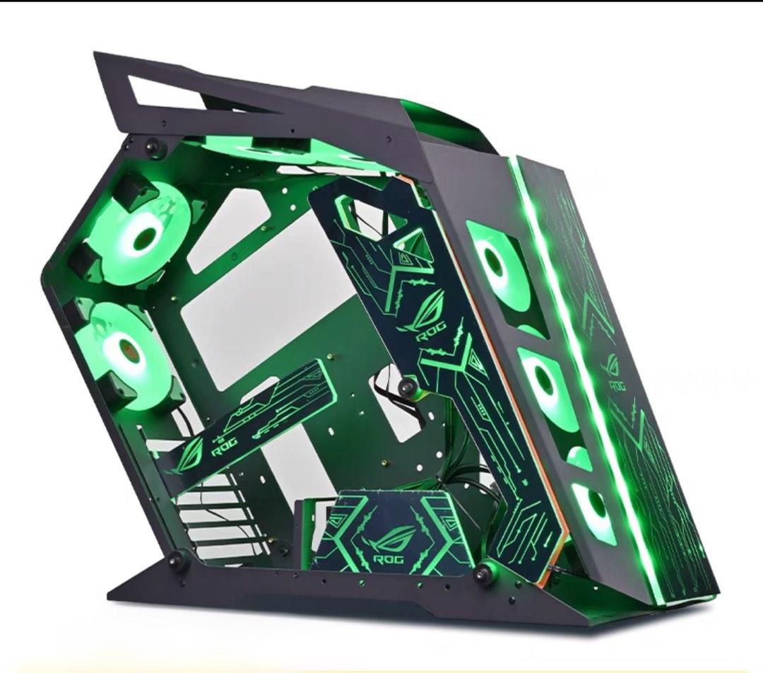 ROG Themed PC Computer Case 電腦機箱 MATX ATX, 電腦＆科技, 桌上電腦 - Carousell
