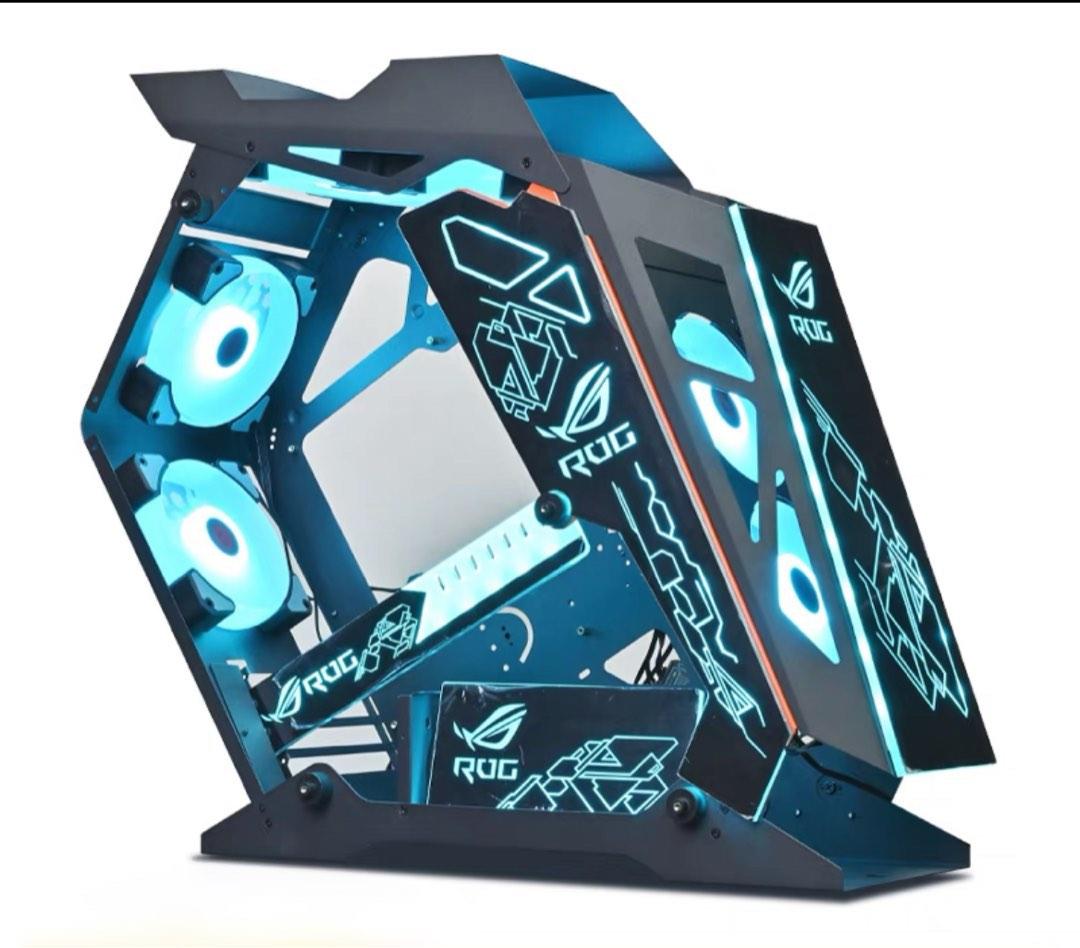 ROG Themed PC Computer Case 電腦機箱 MATX ATX, 電腦＆科技, 桌上電腦 - Carousell