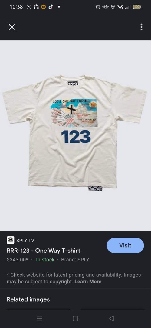 RRR-123, Men's Fashion, Tops & Sets, Tshirts & Polo Shirts on Carousell